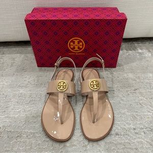 Tory Burch | Shoes | Tory Burch Benton 2 Flat Thong Sandal In Goan Sand ...